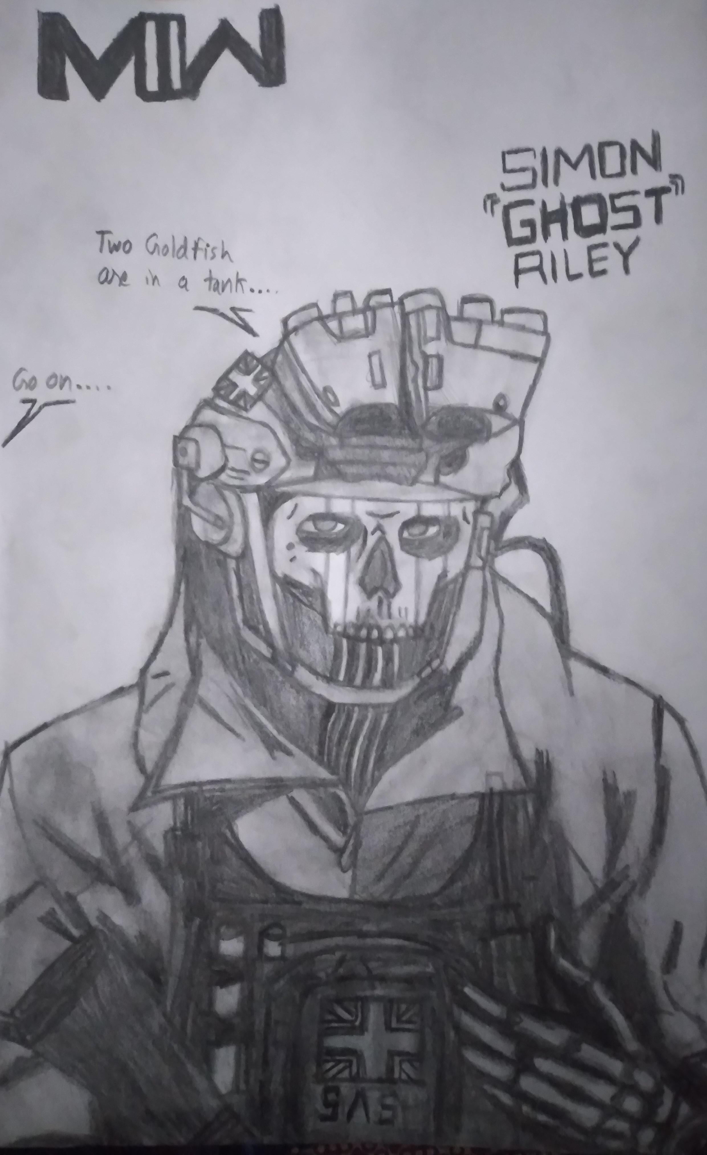 Simon Riley [MW2]2022 fanart by Reiko4Art - FPSHUB