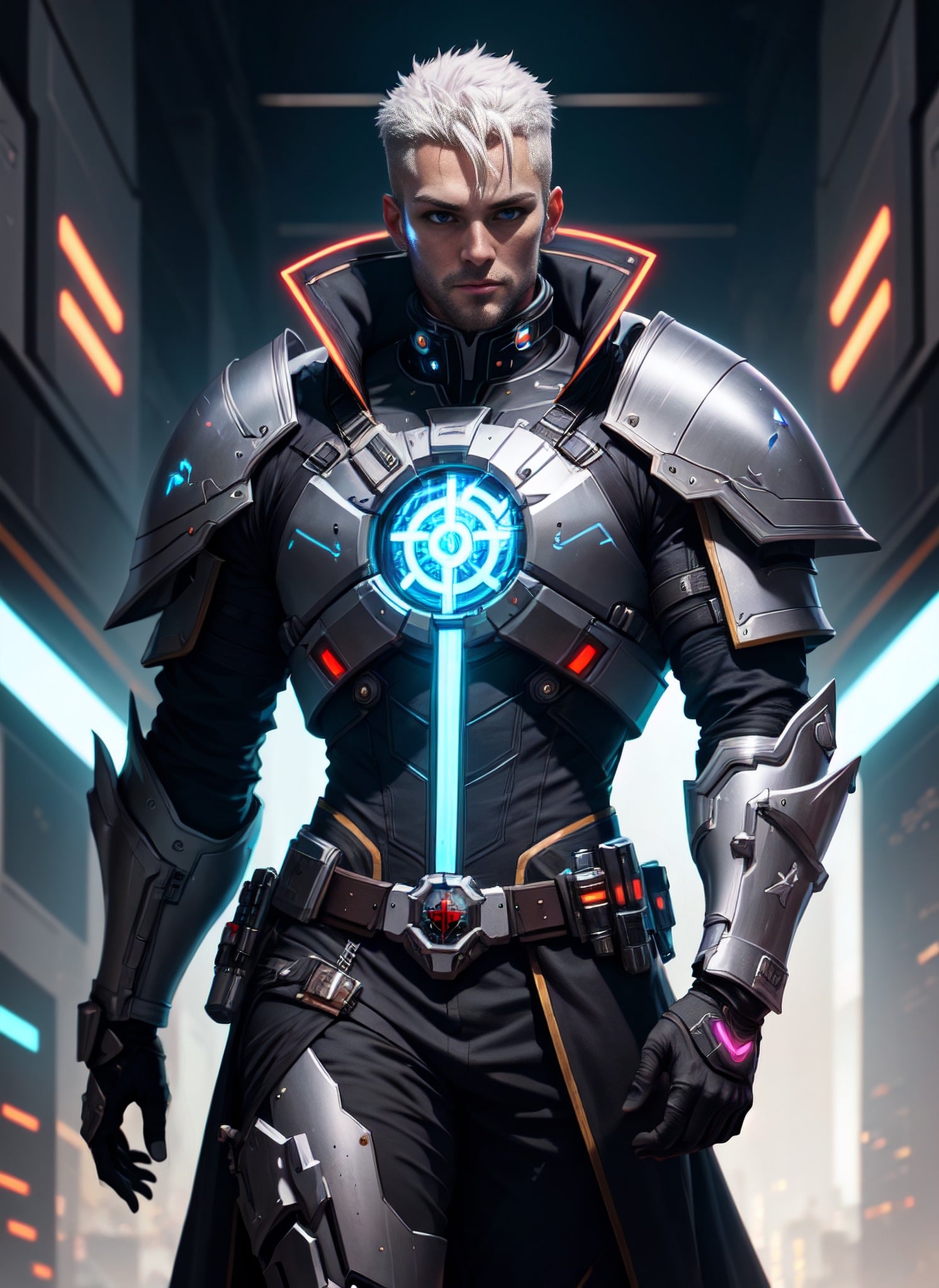 Cyberpunk Templar Knight. An Elite order of Guards. - FPSHUB | FPS ...