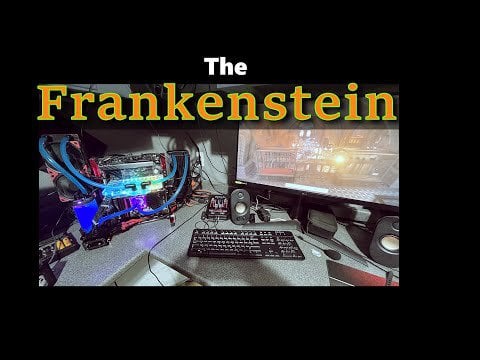 My Gaming computer #Frankenstein - 12700k + RTX4080 custom-loop - FPSHUB