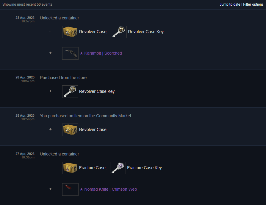 Decided To Open Some Cases For Cs2 Ended Up With 2 Knives Back To Back