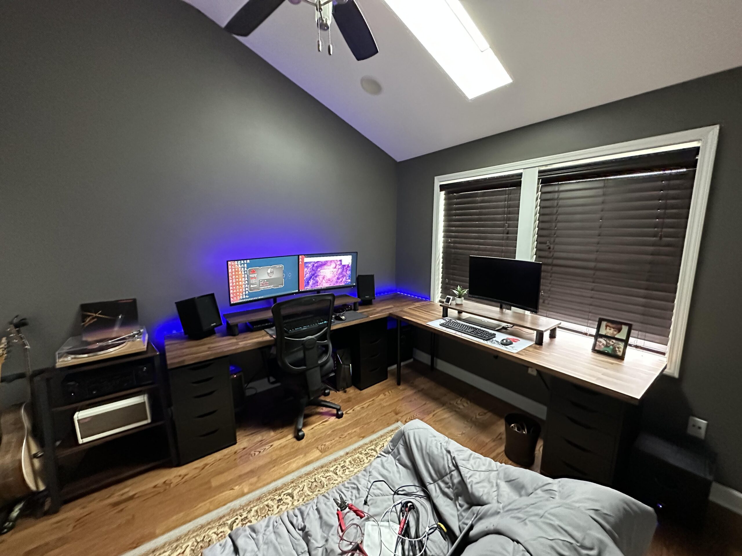 Ikea Karlby and Alex Drawers Desk/ Audio Workstation build - FPSHUB ...
