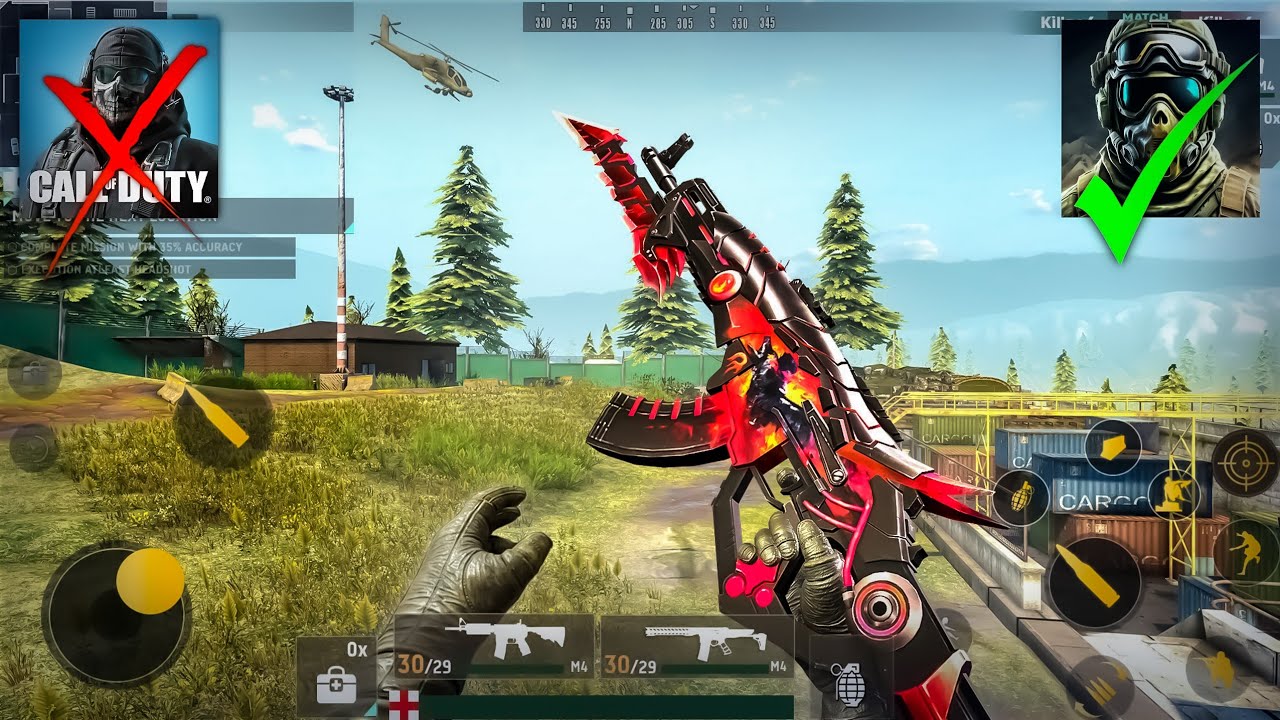 New Offline Fps shooting games for Android like Call of duty mobile ...