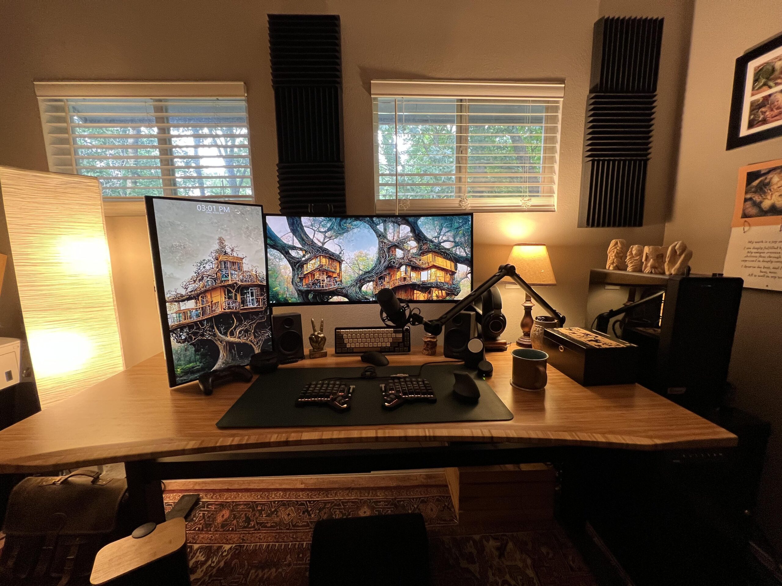 Long time lurker, first time poster... My WFH / Gaming home office. - FPSHUB