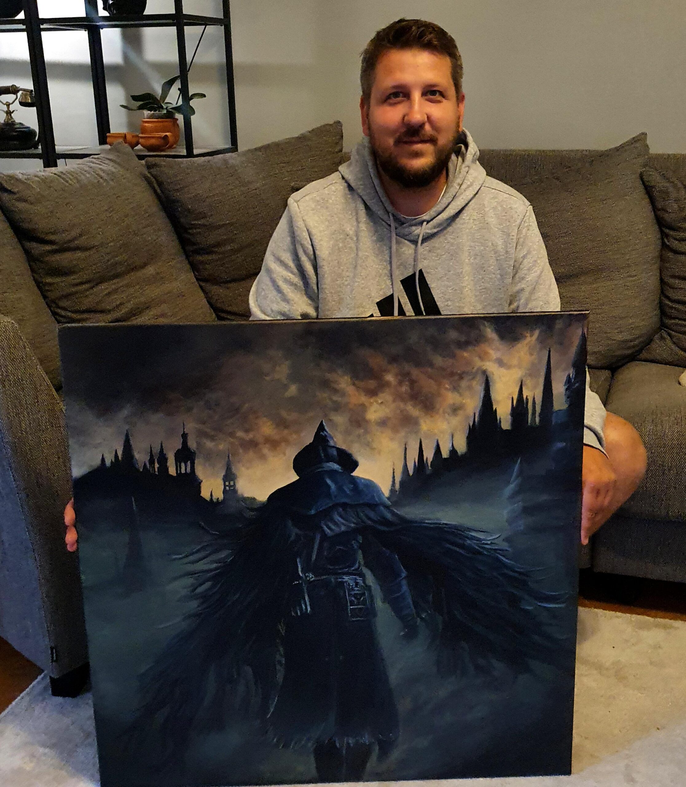 Bloodborne painting i made - FPSHUB | FPS GAMES HUB |FPS GAMING HUB