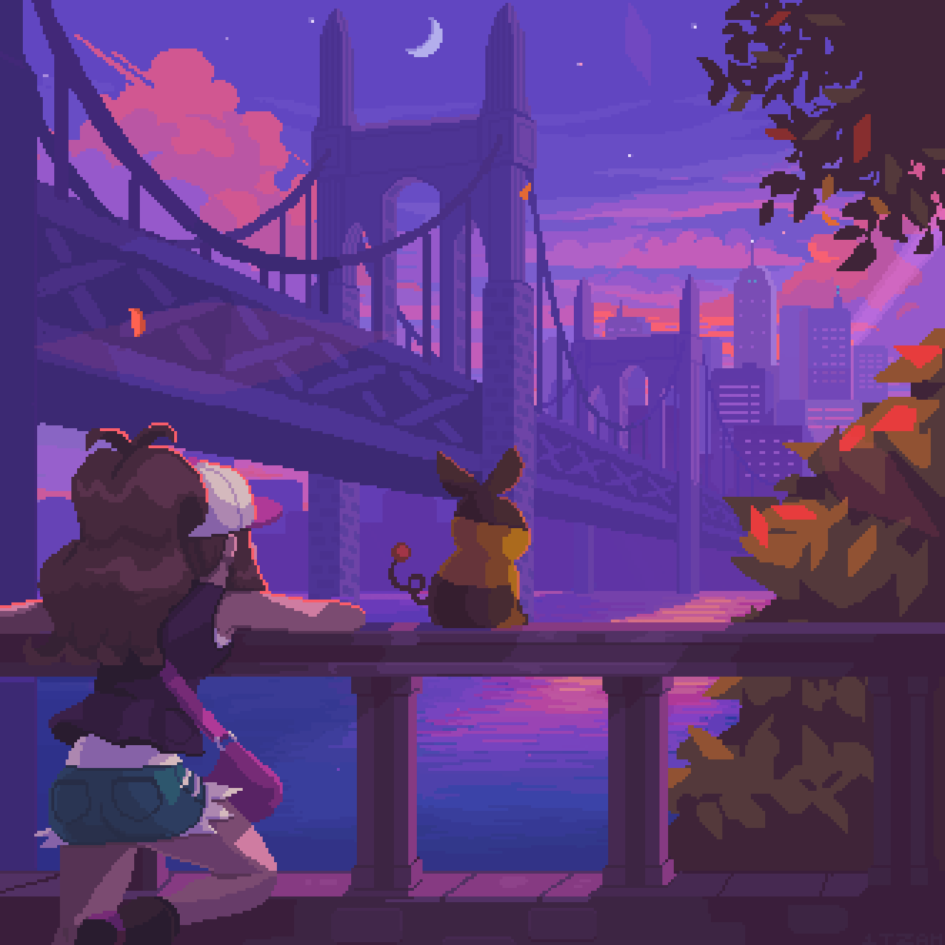 Pokémon-Castelia City. Animated Wallpaper for Desktop/Mobile ...