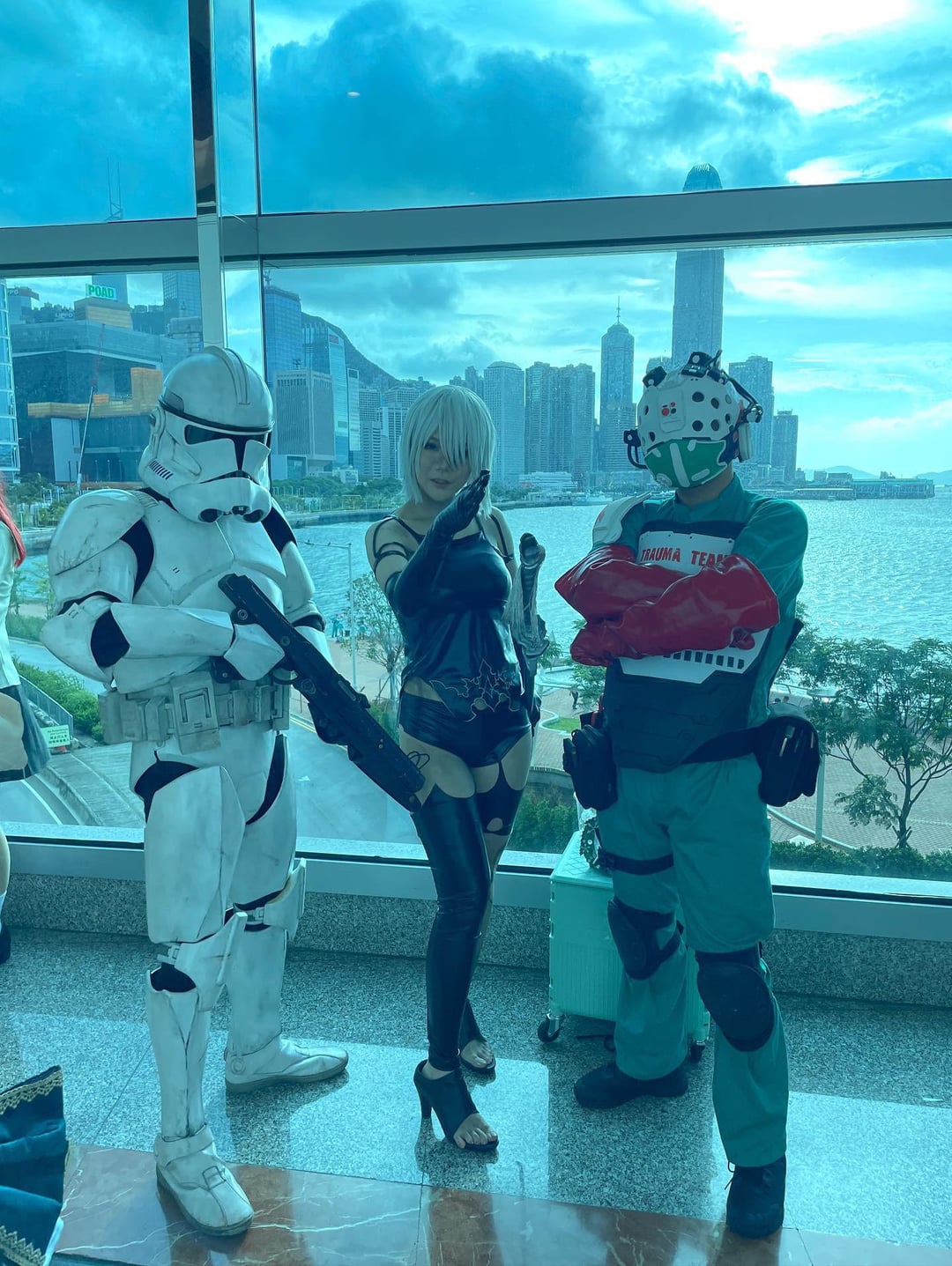 My Trauma Team cosplay ACGHK23! Along w/ my clone trooper and A2 ...