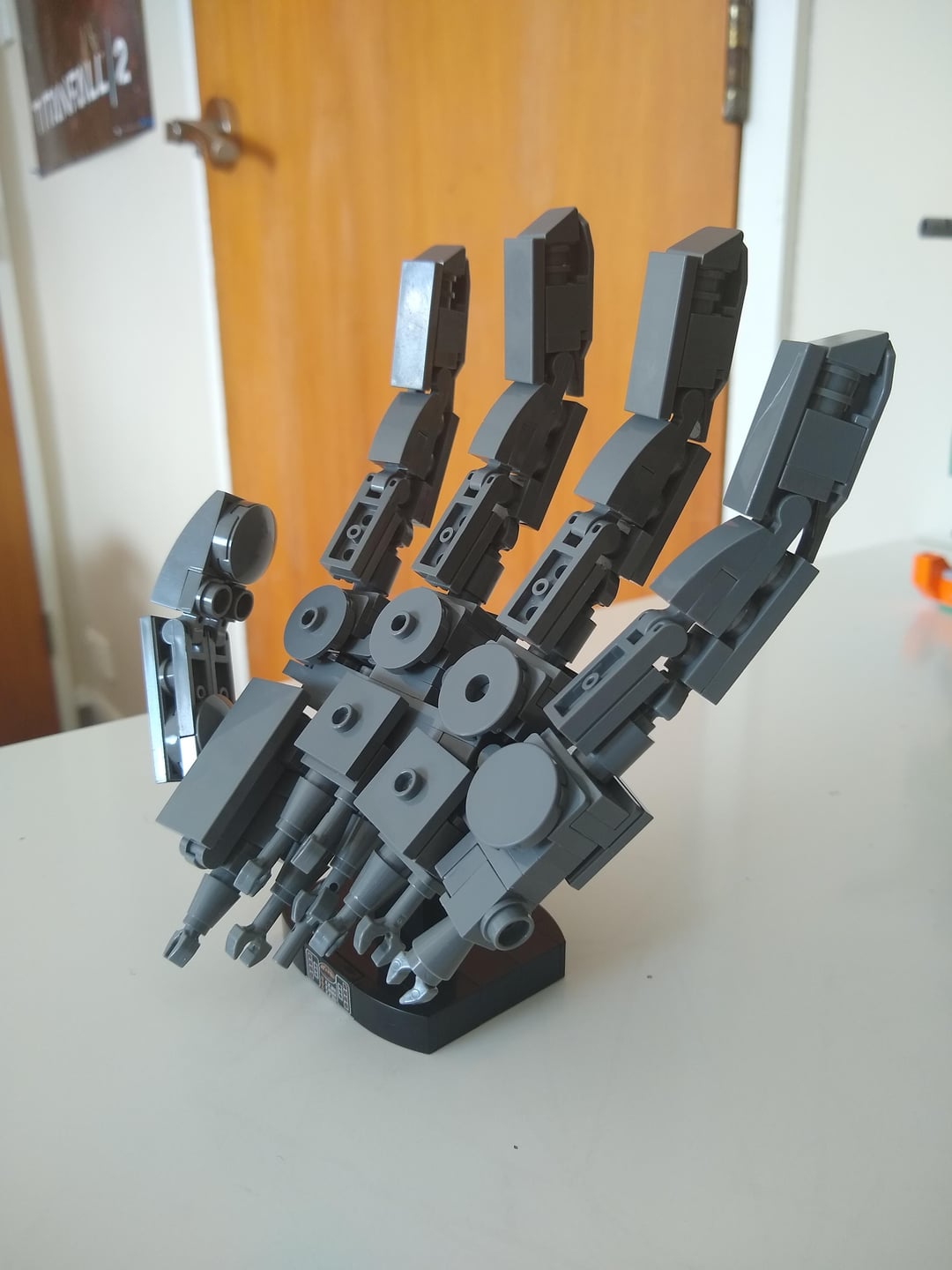 Lego Cyberware hand inspired by early cyberpunk source material ...