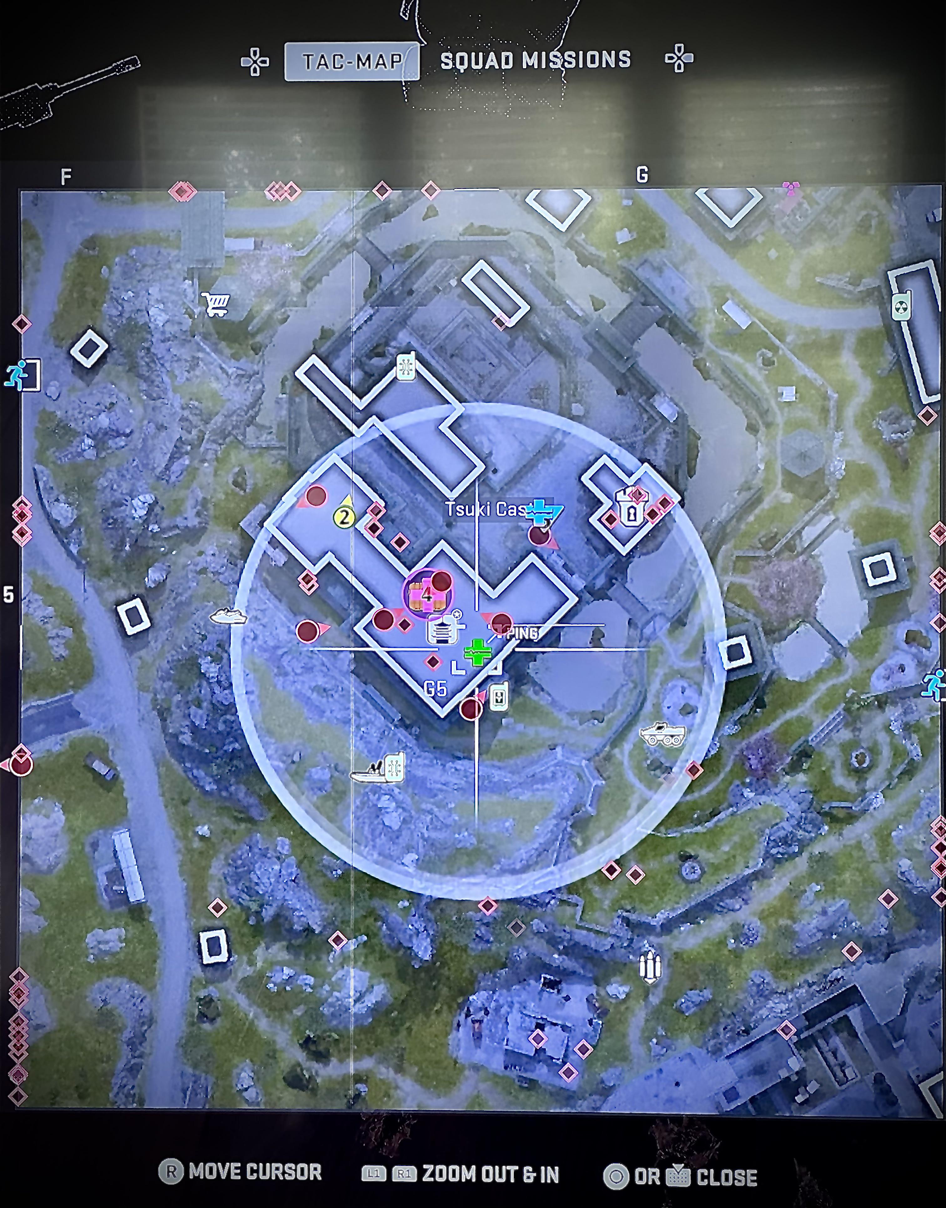 DMZ: Hotspot @Tsuki Castle today, 10 operators in the radius - made it ...