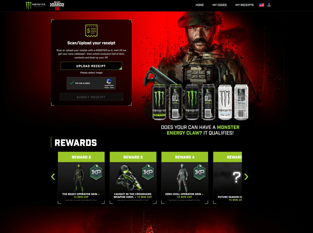Monster is doing a promo with MW3 skins - FPSHUB | FPS GAMES HUB |FPS ...