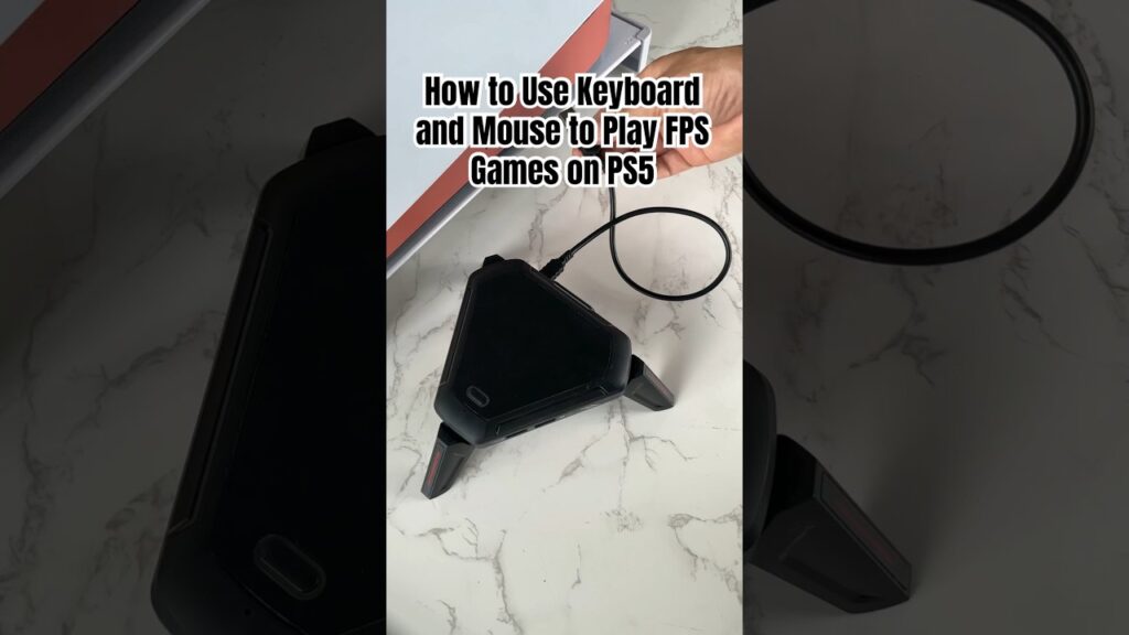 How to Use Keyboard and Mouse to Play FPS Games on PS5 #ps5 #rainbowsixsiege #cod #overwatch ...