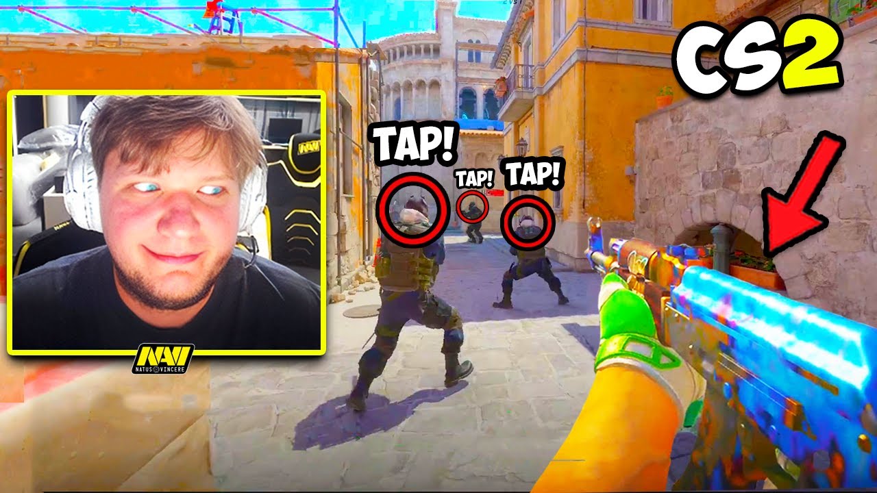 S1MPLE HAS BEEN PRACTICING HIS 1 TAPS IN CS2! COUNTER-STRIKE 2 CSGO ...