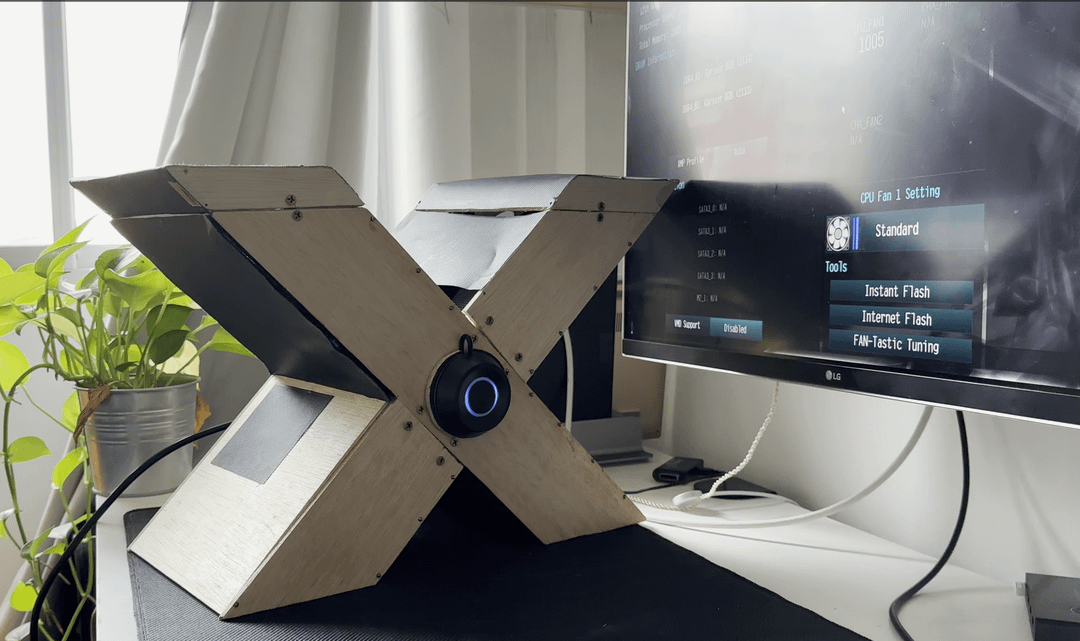 Instead of just buying a normal case and building a normal PC, I built ...