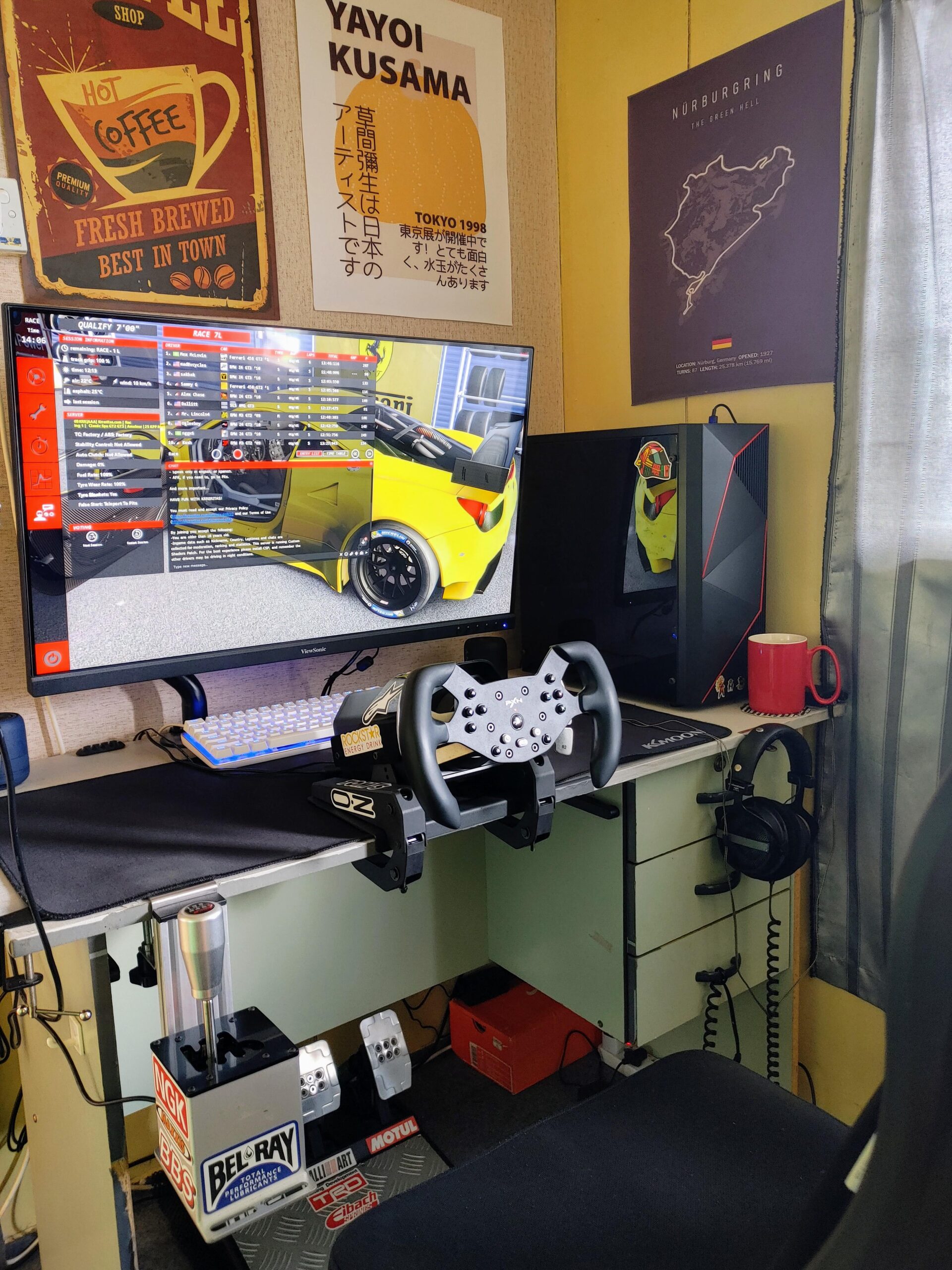 Low budget sim racer setup... - FPSHUB