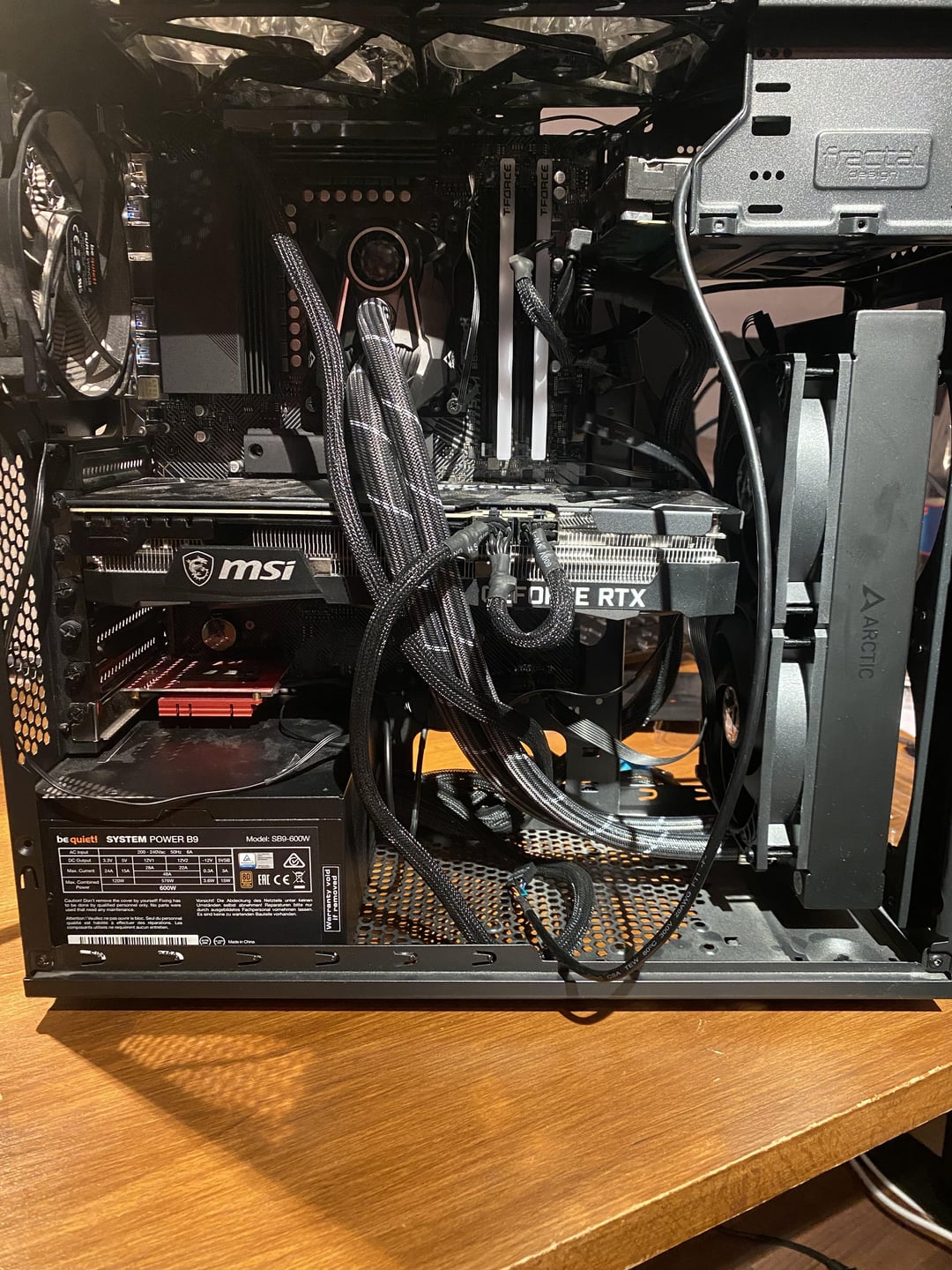 New at AIO: is it okay to place the radiator like this? (sorry for the ...