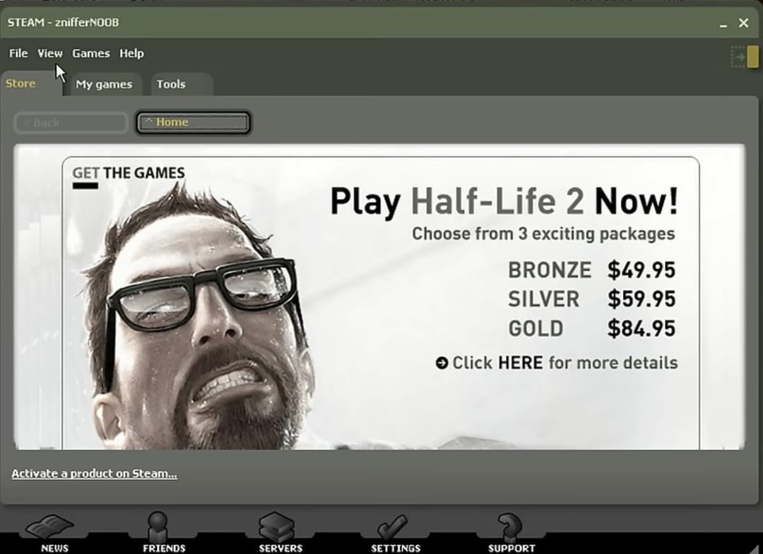 That’s what Steam used to look like back in 2005 - FPSHUB | FPS GAMES ...