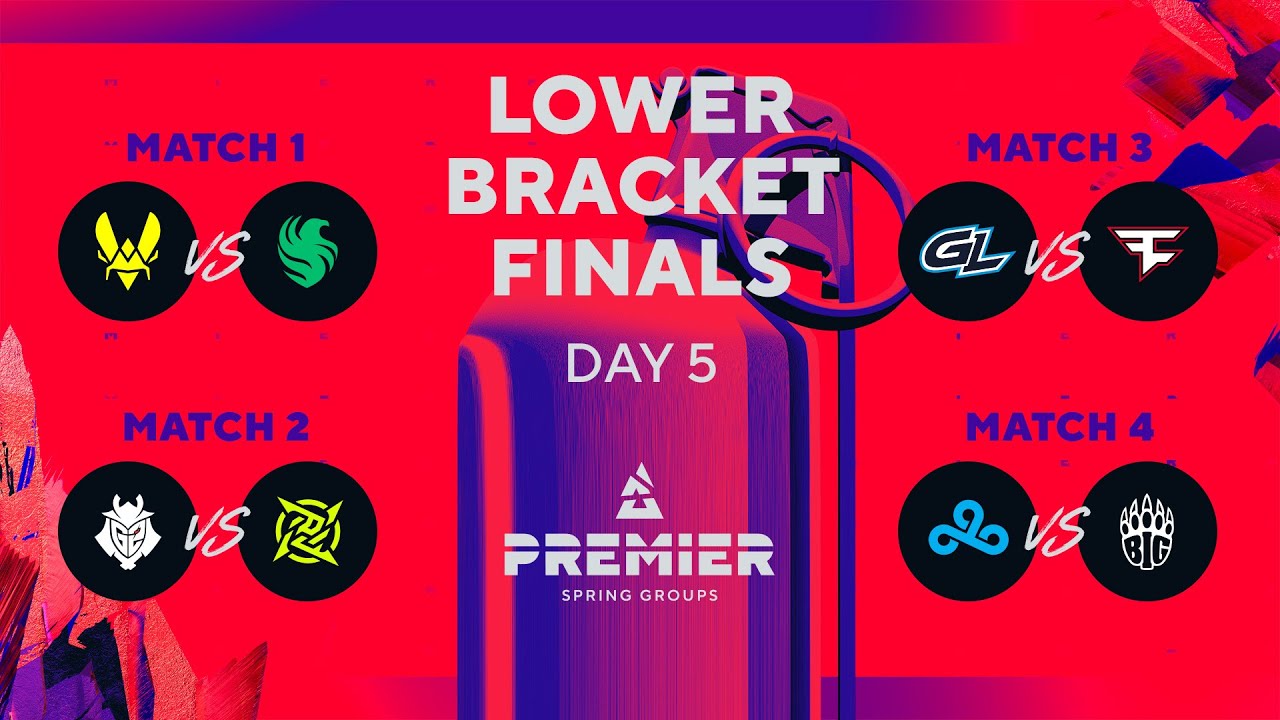 Spring Groups 2024, Day 5: Vitality vs Falcons, G2 vs NIP, GamerLegion vs FaZe, Cloud9 vs BIG ...
