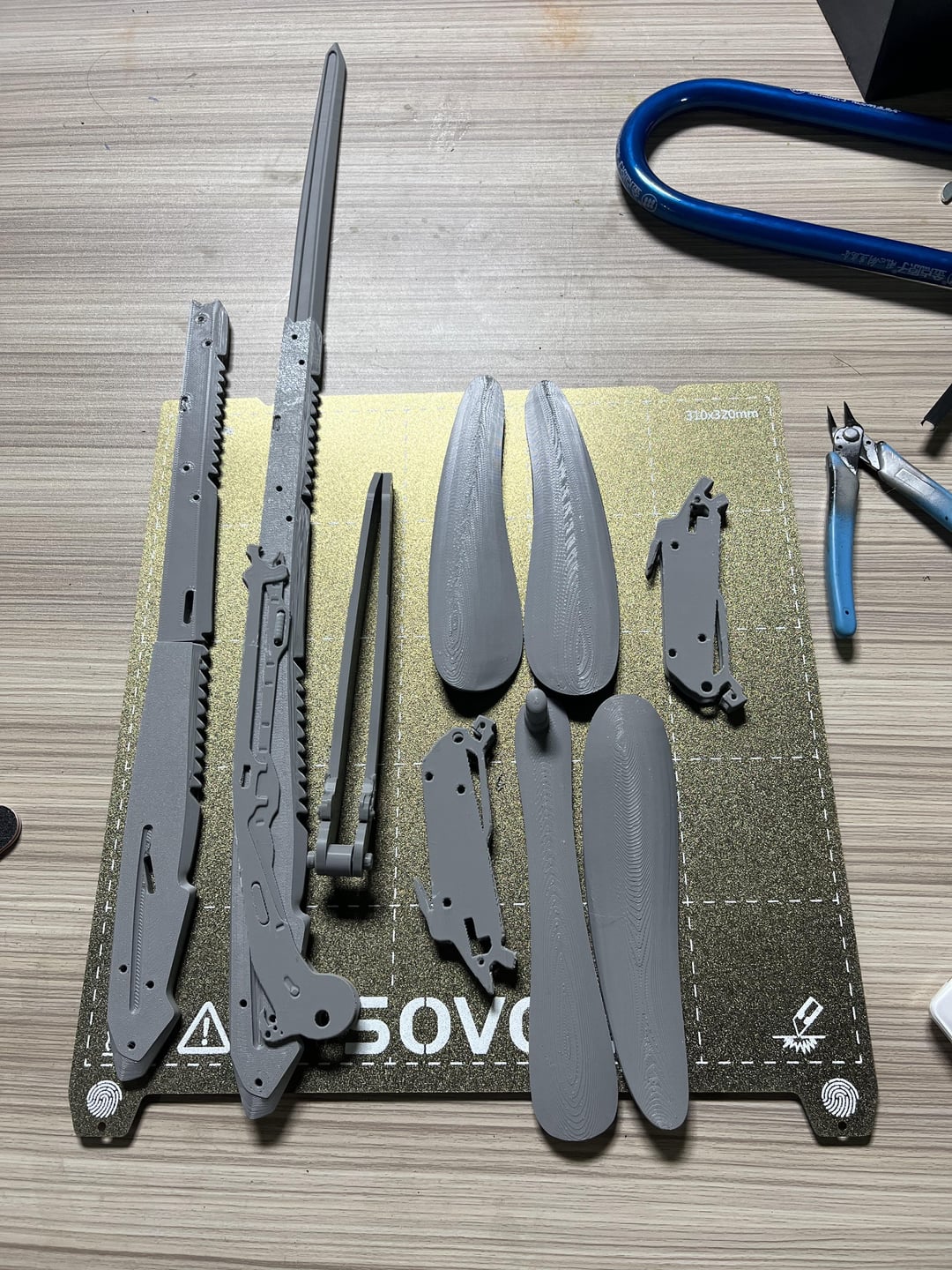 3D Printed Cyberpunk Mantis Blade - FPSHUB | FPS GAMES HUB |FPS GAMING HUB