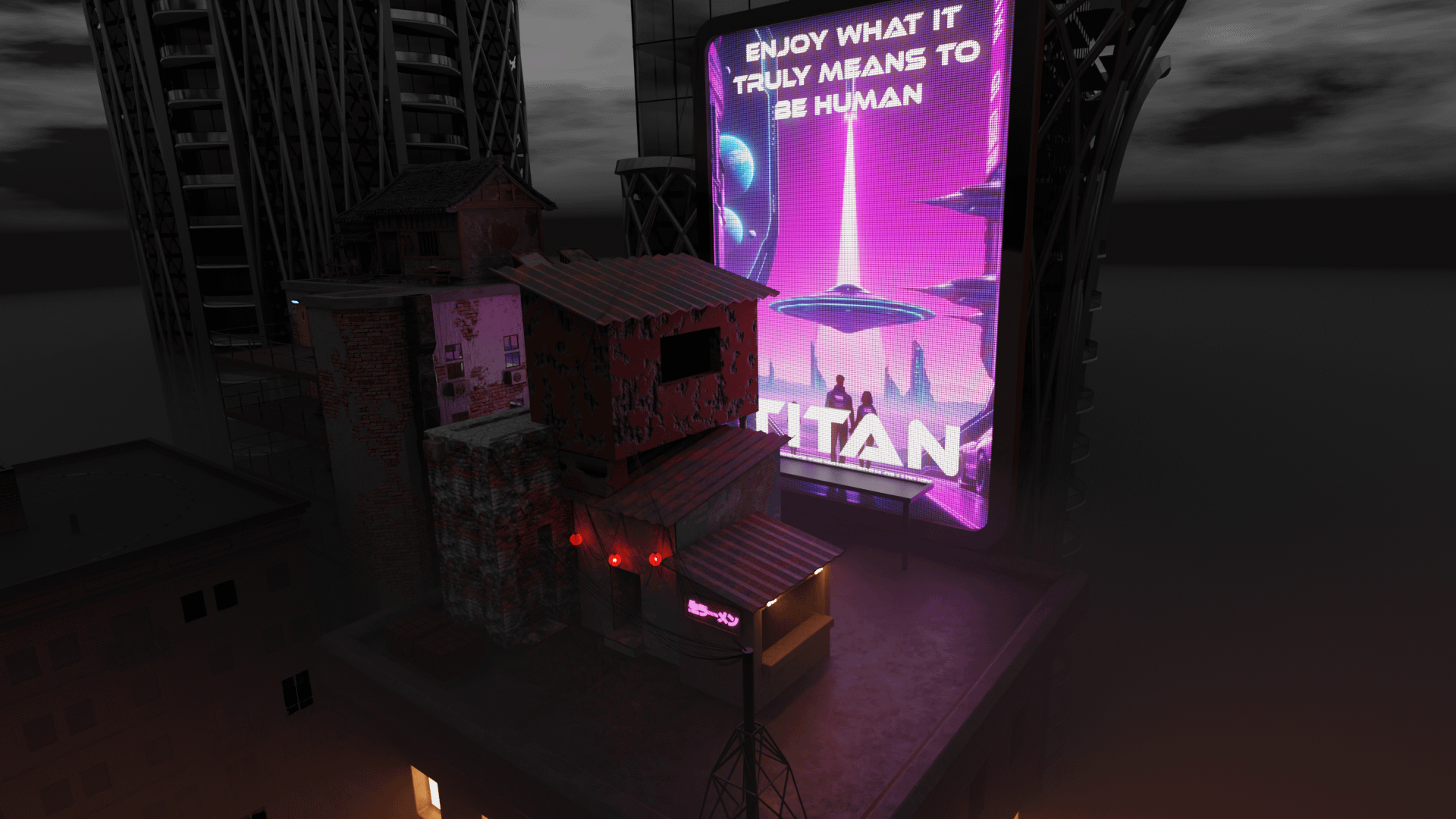 "Rooftop slums"-by me - FPSHUB | FPS GAMES HUB |FPS GAMING HUB