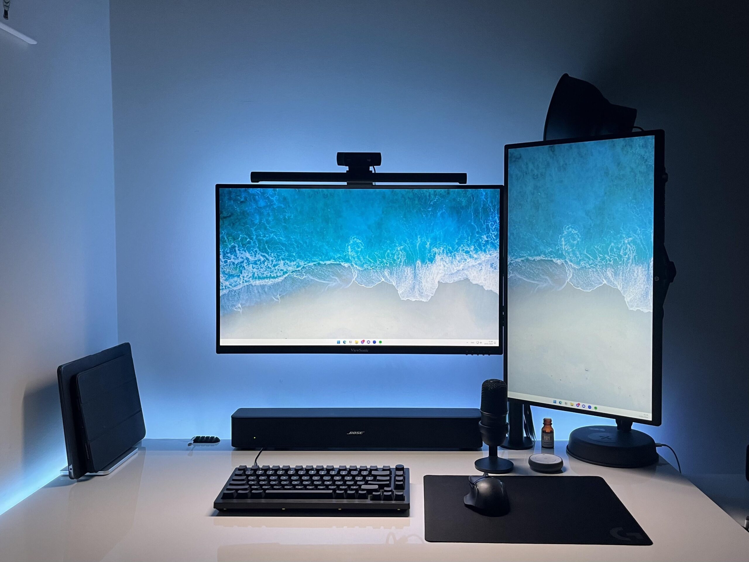 my clean uni desk setup for 2024 - FPSHUB | FPS GAMES HUB |FPS GAMING HUB