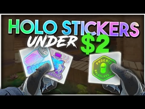 Best Holo Stickers Under $2 in CS2 | Cheap Holographic Stickers in CS ...
