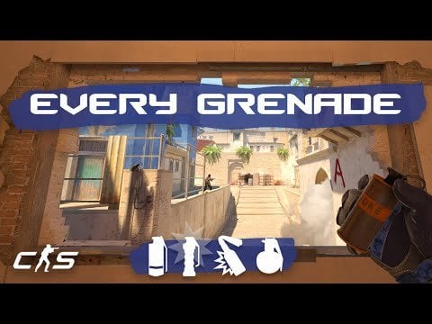 CS2 Mirage - ALL Essential UTILITY in 10 MINUTES! - FPSHUB | FPS GAMES ...