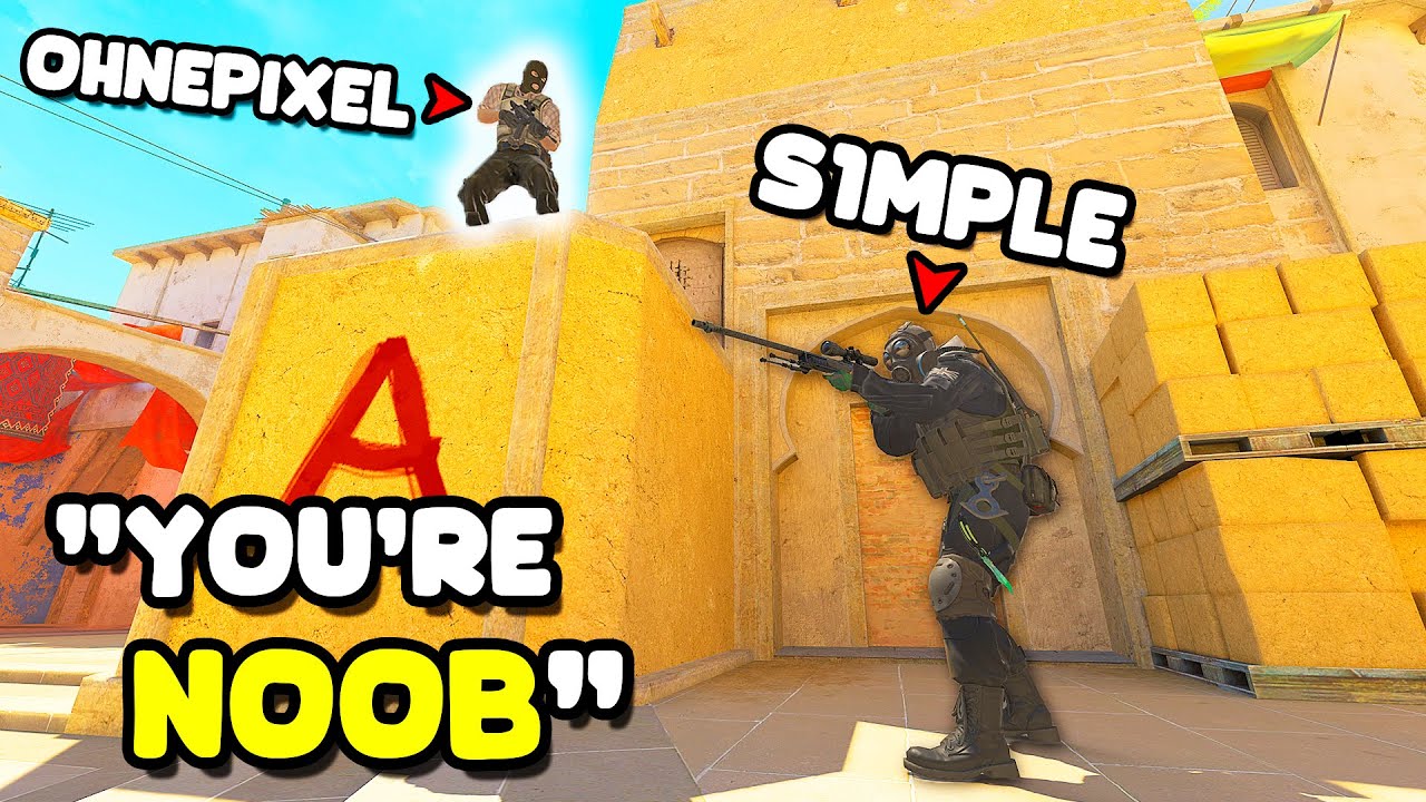 S1MPLE ABOUT OHNEPIXEL SKILLS! - CS2 BEST MOMENTS - FPSHUB