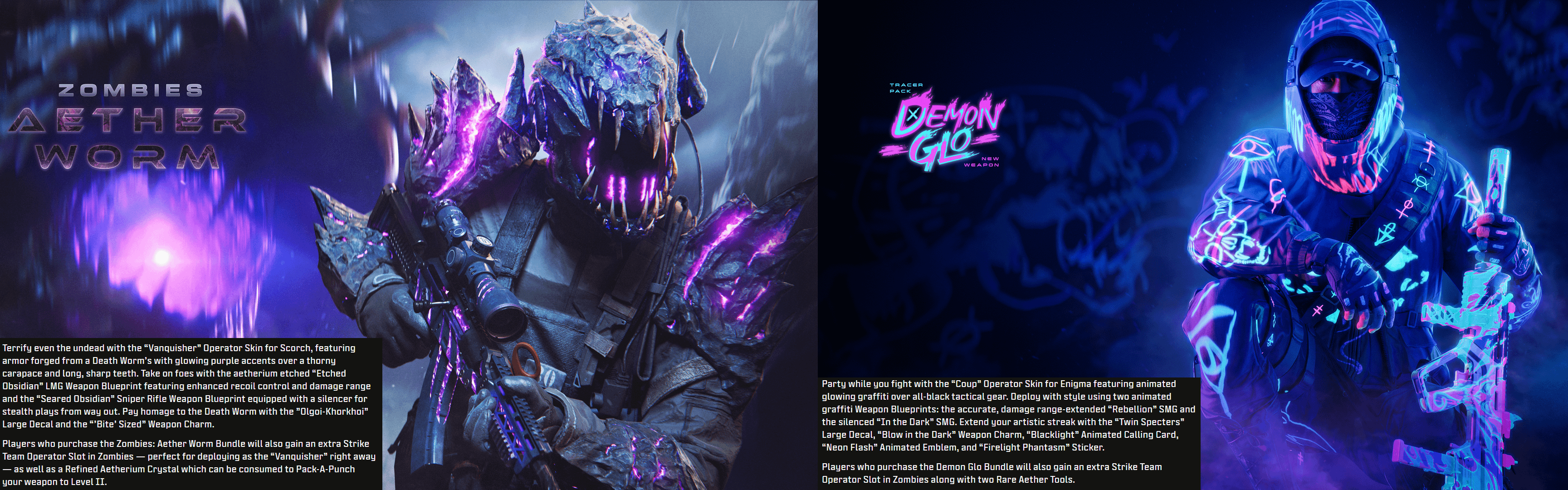 Extra operator slots with Demon Glo & Aether Worm skins confirmed ...