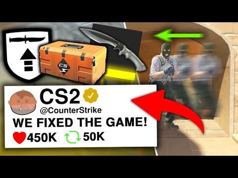 New CS2 Update - Arms Race, New Case, Peeker's Advantage NERF, and More ...