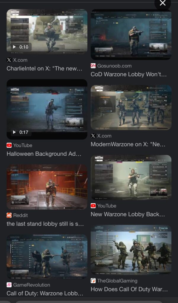 Remember they used to change the lobby background every season ...
