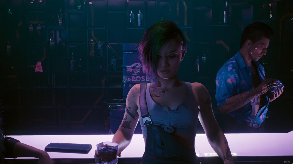 It's crazy that this is not from a cutscene but just an npc chilling at ...