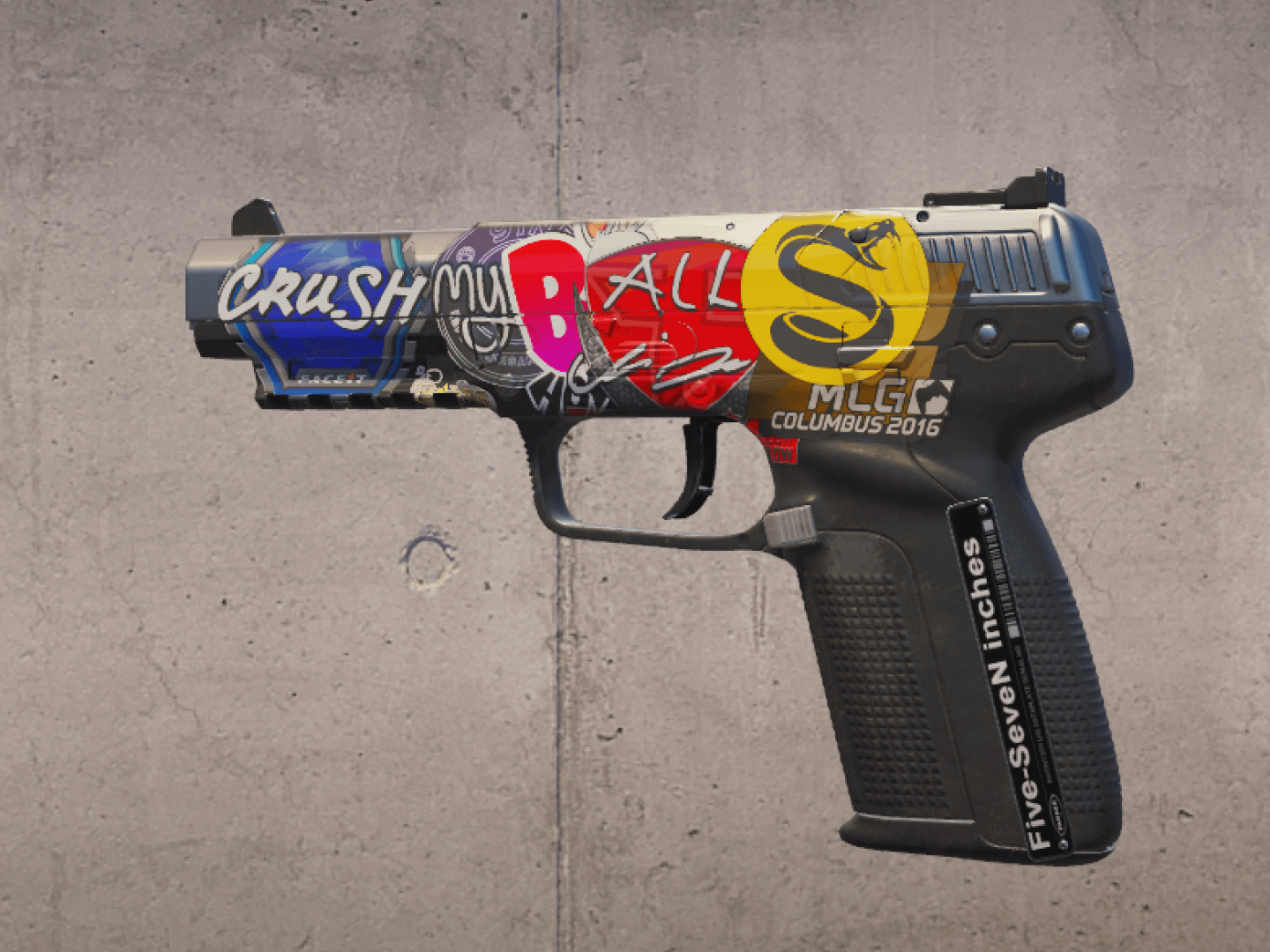 Hows this sticker craft for my Five seven? - FPSHUB | FPS GAMES HUB ...