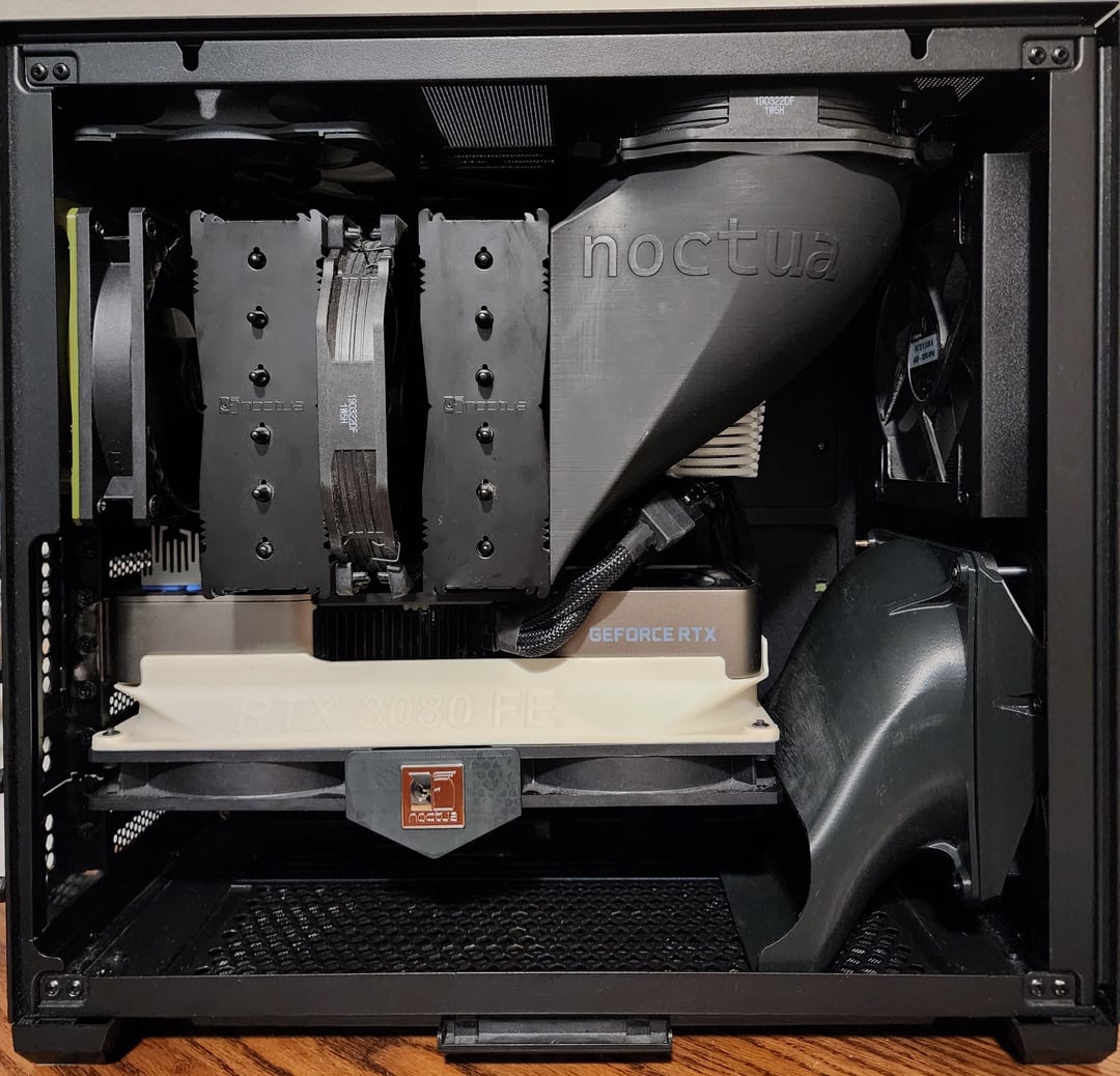 This might be the final form. I can't think of any more ducting that ...