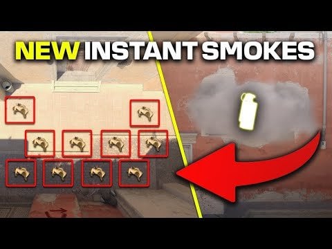 NEW Mirage Instant Window Smokes Guide - CS2 Update Spawns - FPSHUB ...