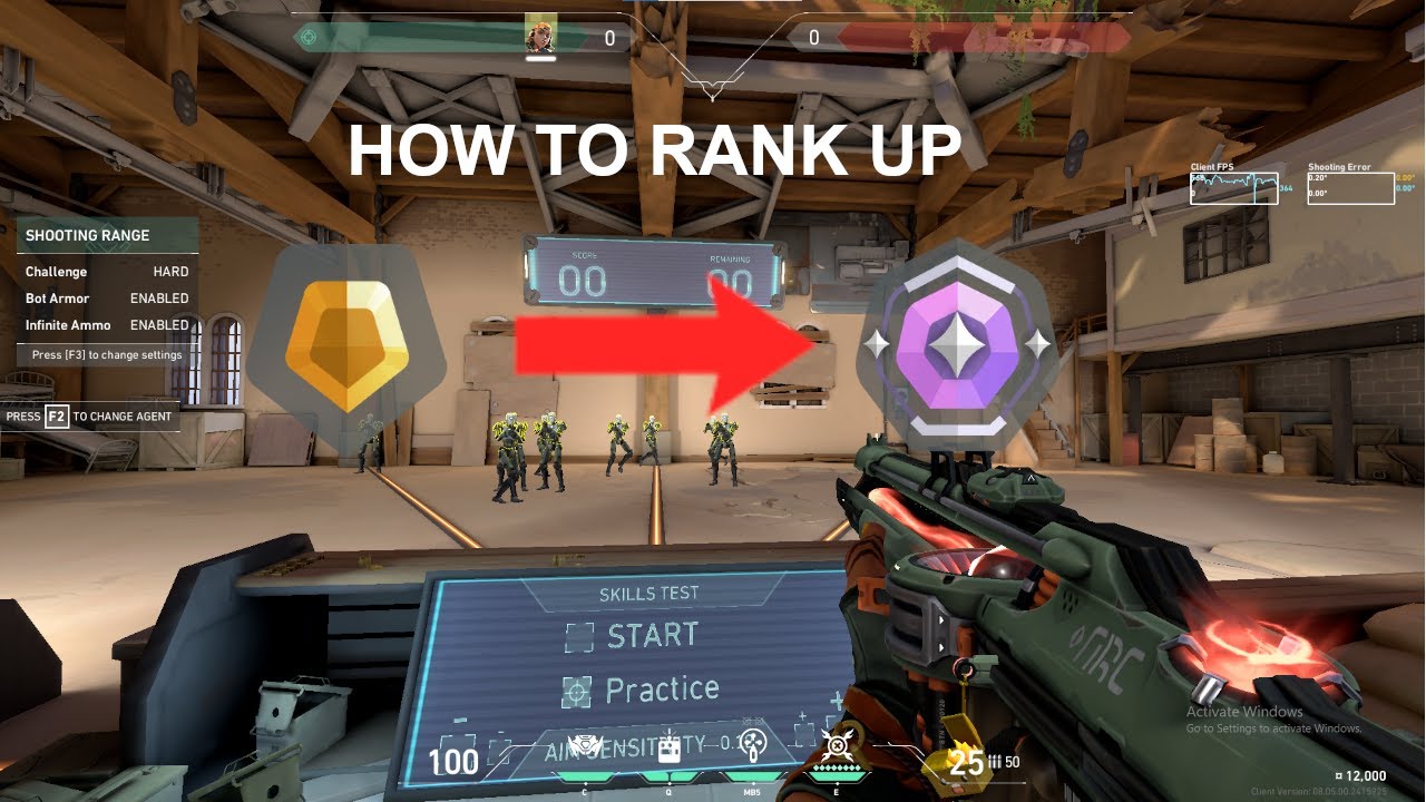 How To Actually Rank Up In FPS Games (VALORANT) - FPSHUB | FPS GAMES ...