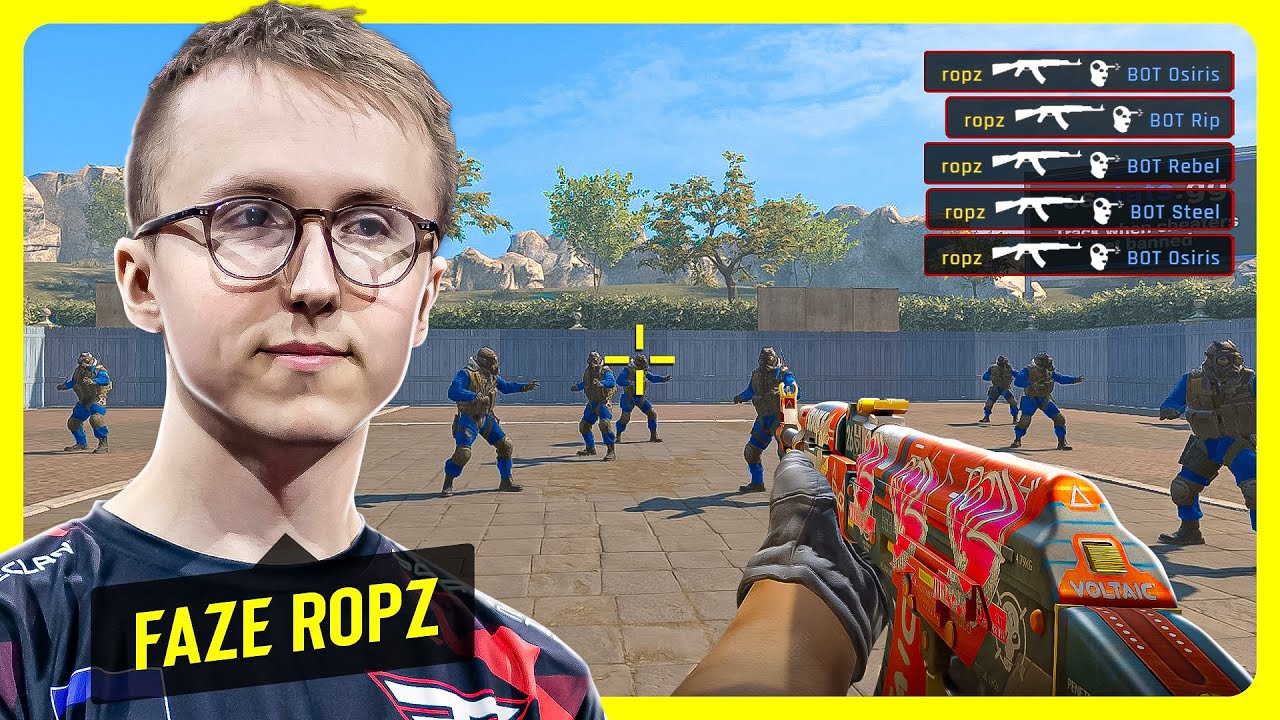 FaZe ropz shows his CS2 warm-up routine! - FPSHUB | FPS GAMES HUB |FPS ...