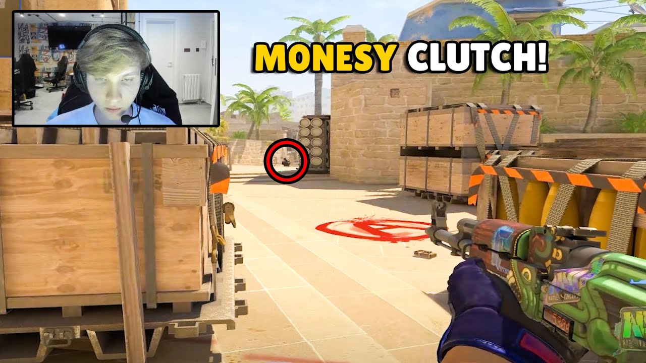 M0NESY Magnificent Clutch to win the Round! ELIGE Ace! Counter Strike 2 CS2 Highlights! - FPSHUB ...