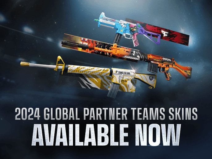 2024 Global Partner Teams Skins Available NOW! - FPSHUB | FPS GAMES HUB ...