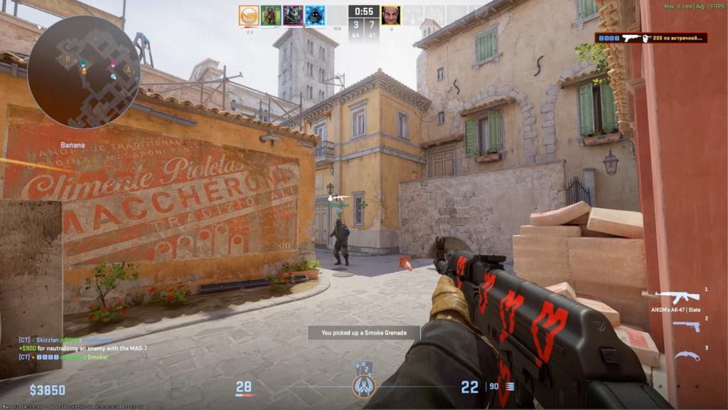The first time I see all the special killfeed icons at once including ...