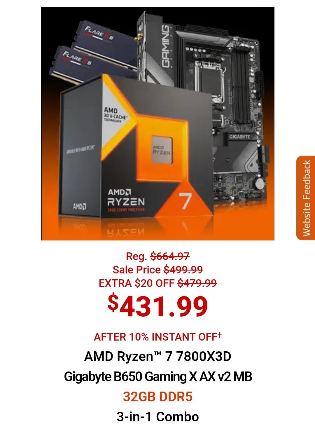 Current microcentwr 7800x3D bundle - FPSHUB | FPS GAMES HUB |FPS GAMING HUB