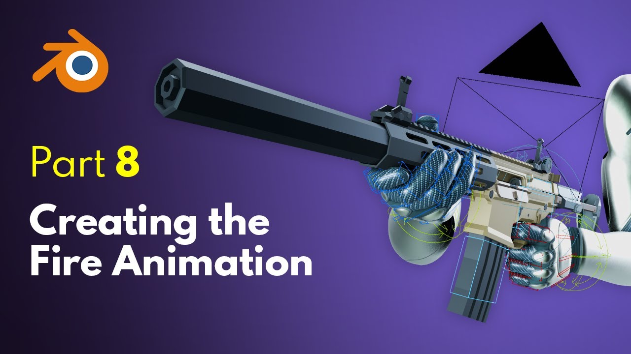 Creating The Fire Animation In Blender Unreal Engine 5 Fps Game Tutorial 8 Fpshub