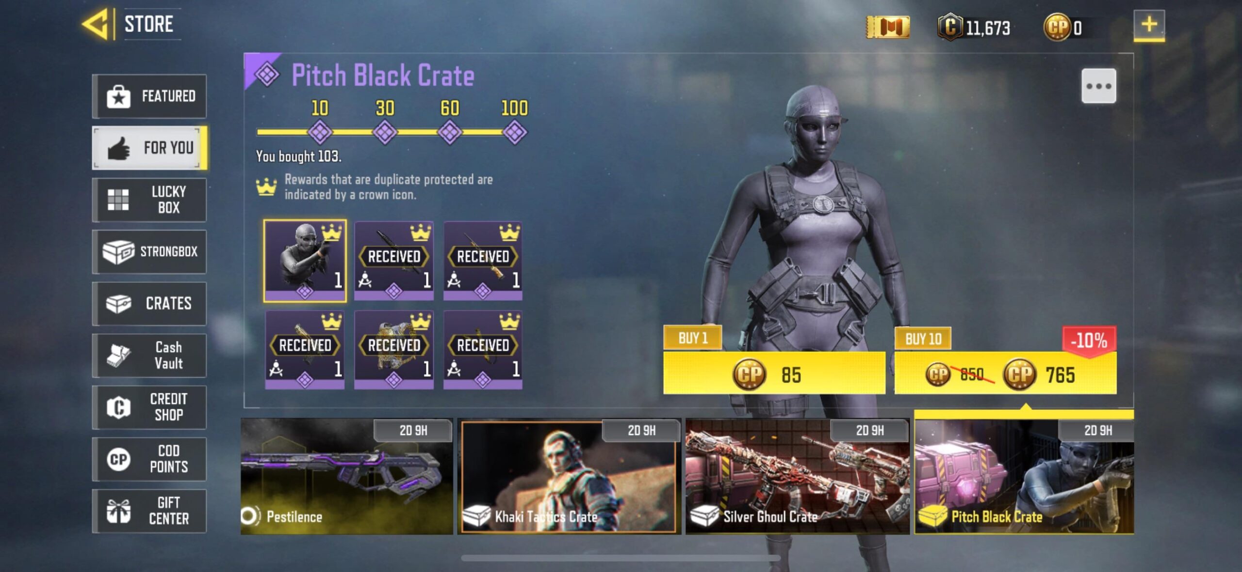 103 gold coupons later… - FPSHUB