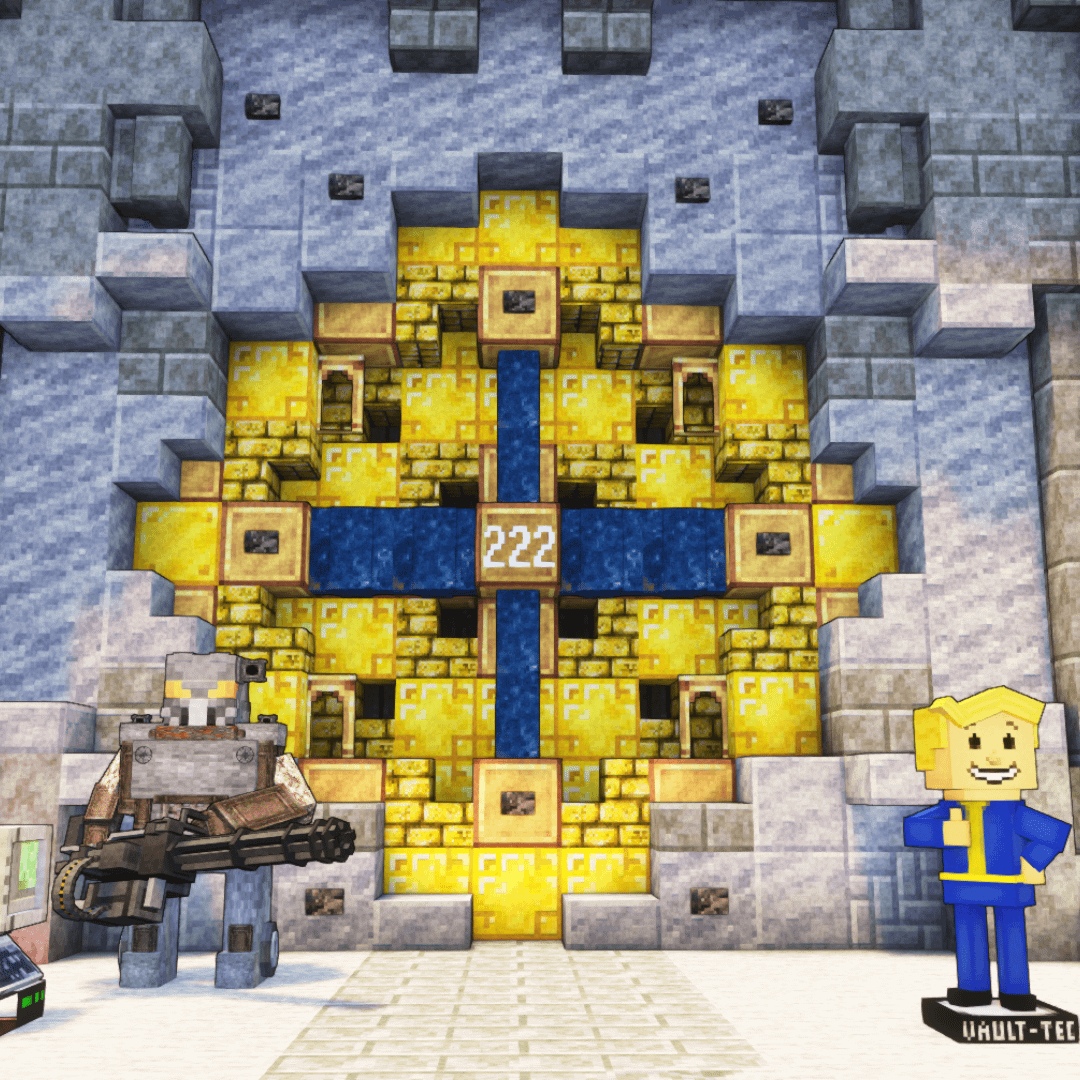 I Recreated the Fallout Vault in Minecraft - FPSHUB | FPS GAMES HUB ...