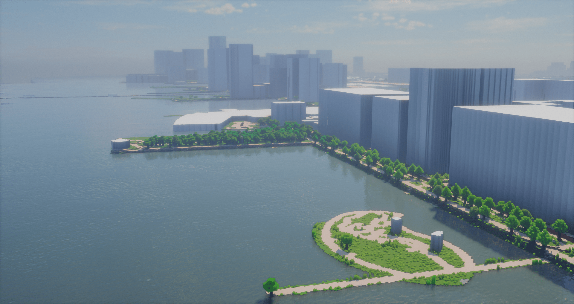 1:1 scale map of Jersey City & Hudson County for Minecraft - FPSHUB ...