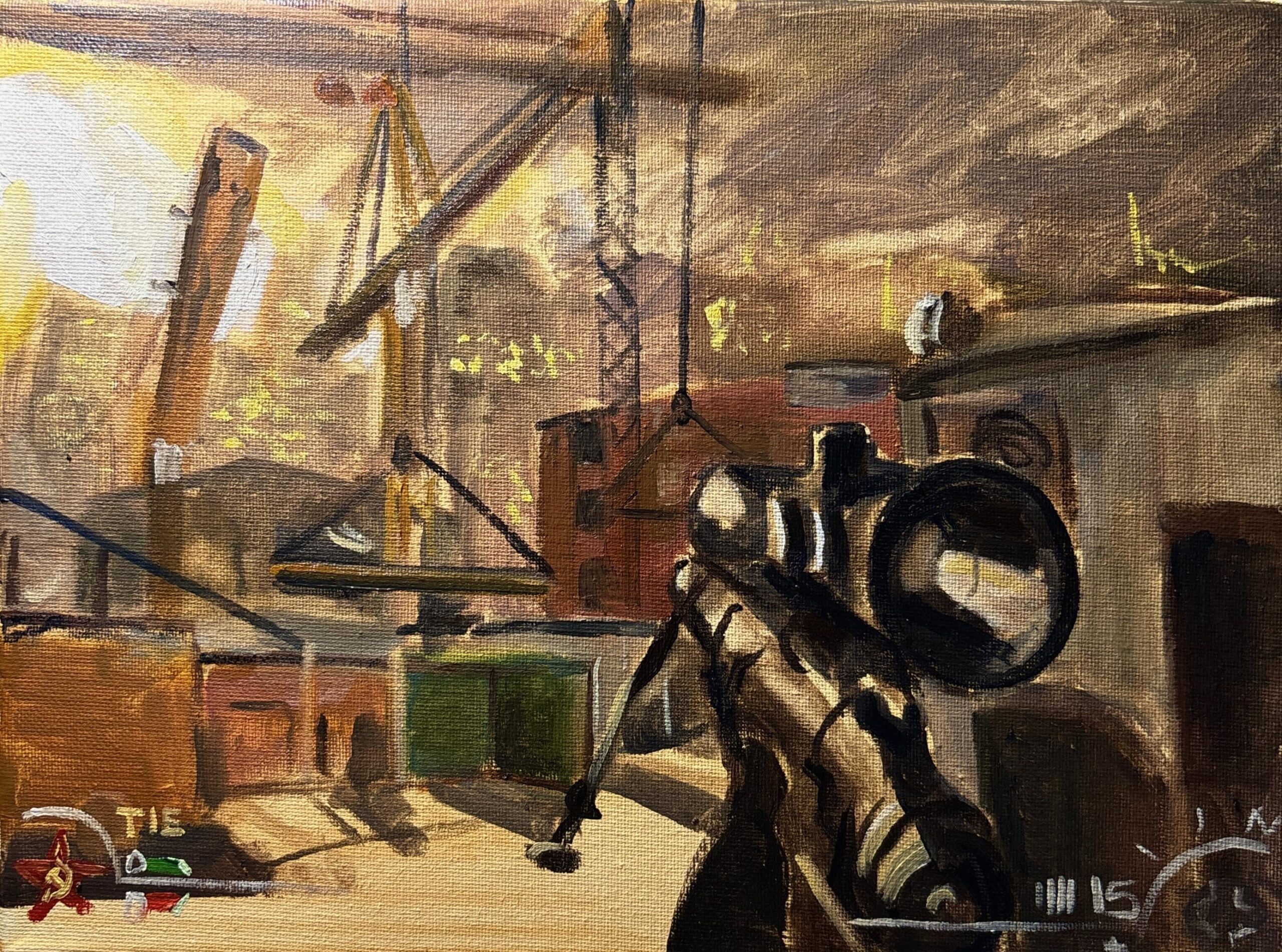 [MW2] I made an oil painting of High Rise - FPSHUB | FPS GAMES HUB |FPS ...