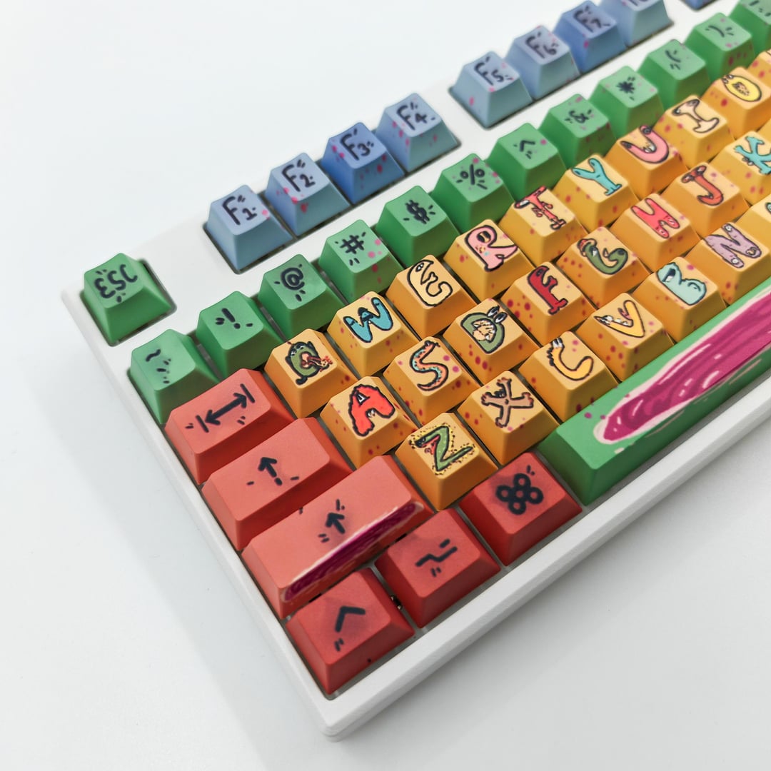 100% keyboard with custom keycaps from goblintechkeys - FPSHUB | FPS ...