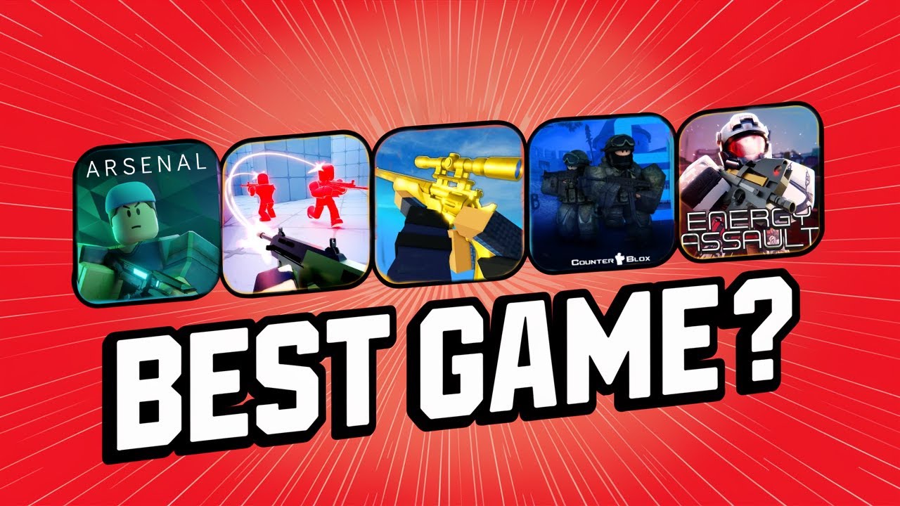 Top 5 Roblox FPS Games Compared! Which is the Best Shooter - FPSHUB ...
