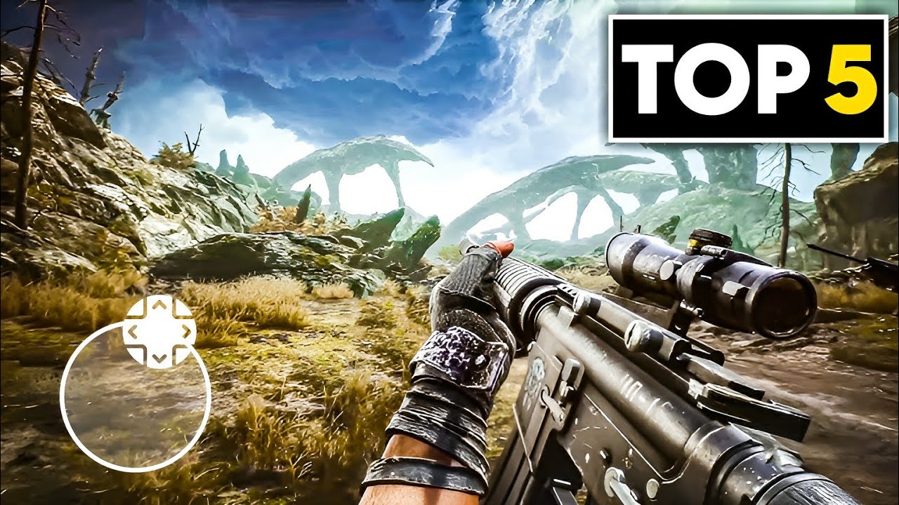 Top 5 Best FPS Games for Android | HIGH GRAPHICS (Online/Offline ...