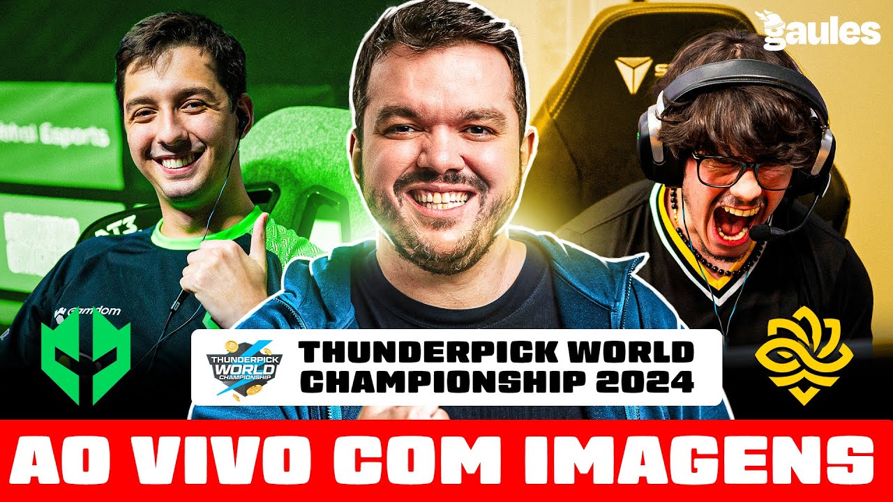 Imperial e Legacy é Brasil na Thunderpick World Championship 2024 - COM Gaules AO VIVO - FPSHUB ...