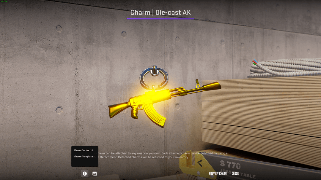 Die-Cast AK charm Color Pattern guide - FPSHUB | FPS GAMES HUB |FPS ...