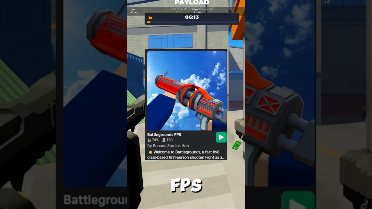 Top 3 Fps Games In Roblox - FPSHUB